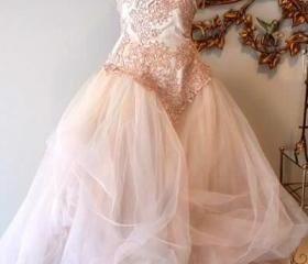 2015 Leisi Applique Chiffon Prom Dress, Charming Evening Dress, Elegant ...